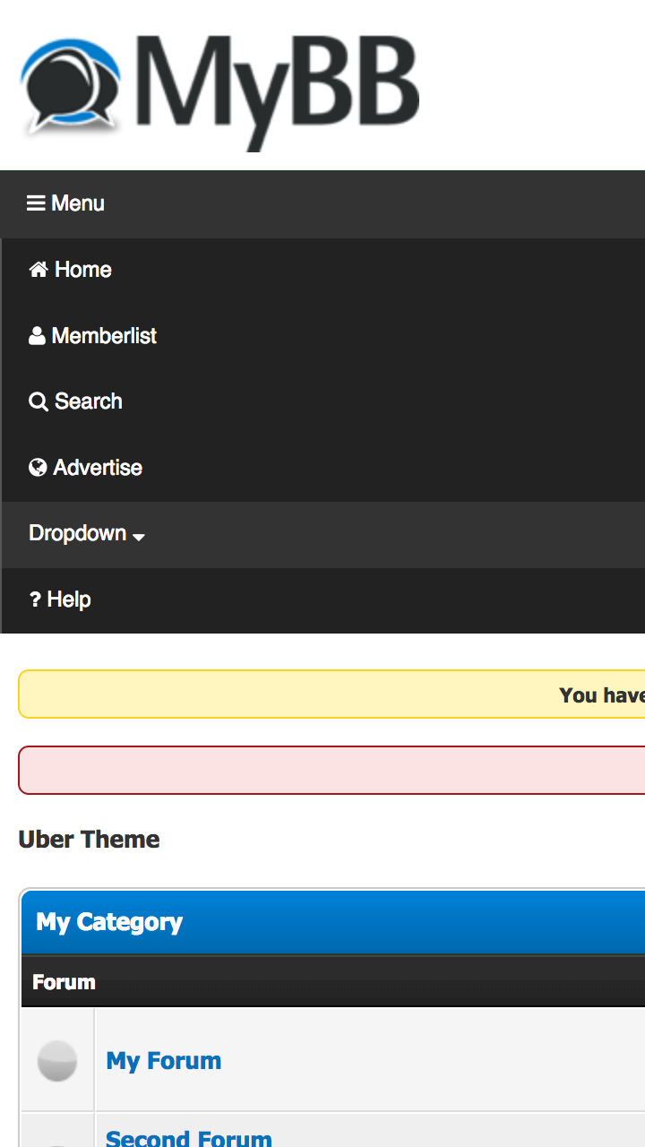 [Tutorial]Simple Responsive Dropdown Navigation Menu for MyBB